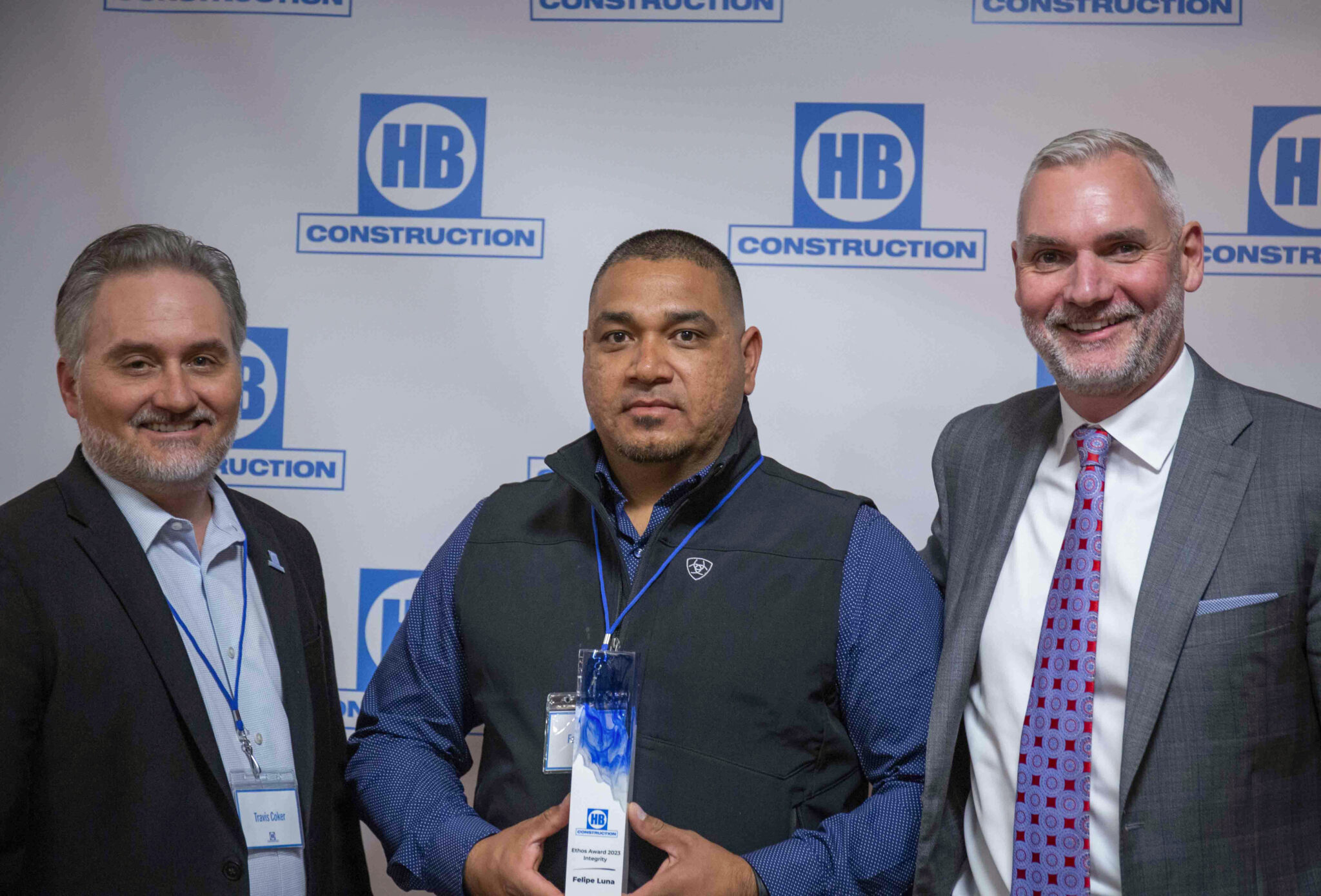 HB Construction's 2023 Ethos Award Winners Set the Standard